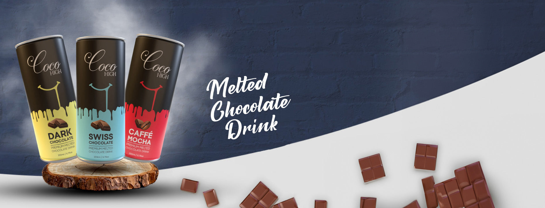 CocoHigh Premium Melted Chocolate Drinks